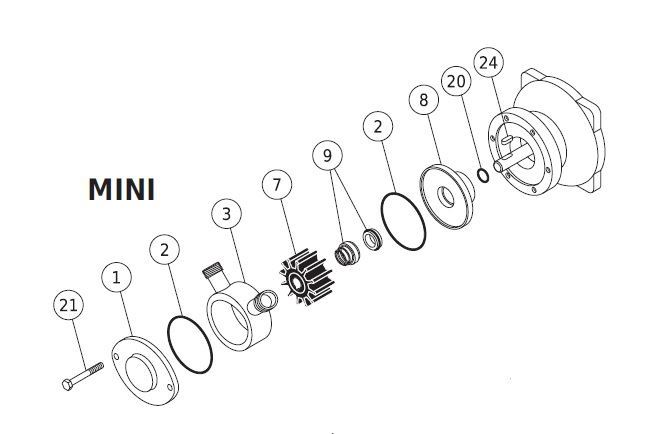 LIVERANI ANELLO OR CULATTA PER EP MINI | LP Shop
