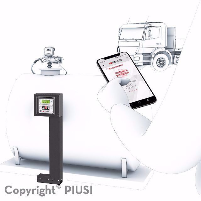 Piusi Cube B.Smart, Distributore Gasolio completo di Pompa e Contalitri ...