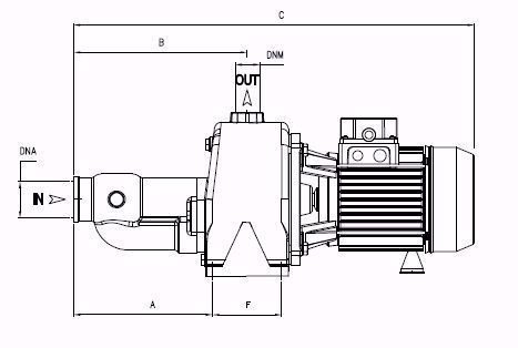 FORAS JA200T V.380 ELETTROPOMPA AUTOADESCANTE | LP Shop