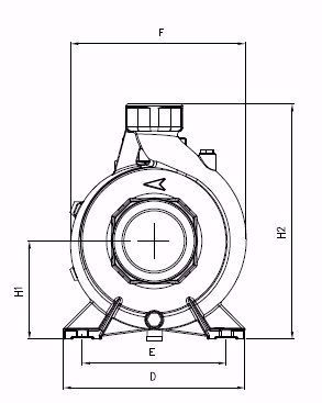 FORAS SE160T V.380 ELETTROPOMPA CENTRIFUGA | LP Shop