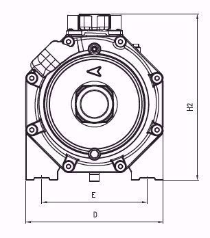 FORAS KB160/1T V.380 ELETTROPOMPA CENTRIFUGA | LP Shop