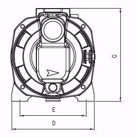FORAS JAM150T V.380 ELETTROPOMPA AUTOADESCANTE | LP Shop