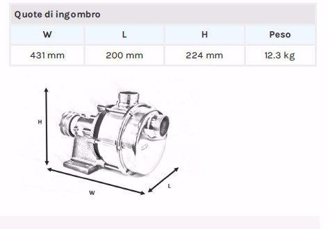 TELLARINI ALBS 50 POMPA AUTOADESCANTE | LP Shop